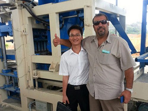 Brick making machine