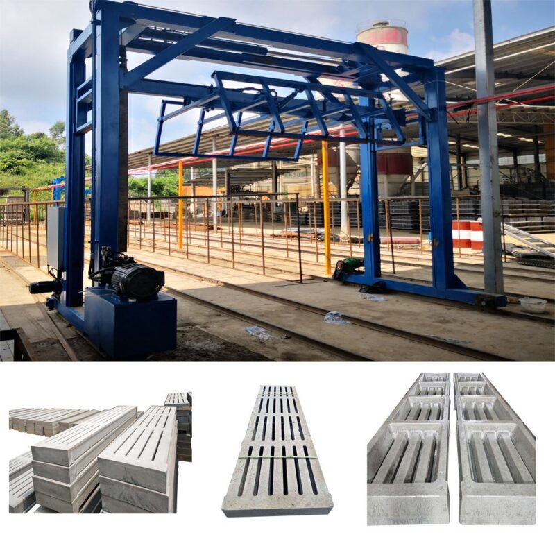 Precast Concrete Slat Making Machine, Swine Slat Machine